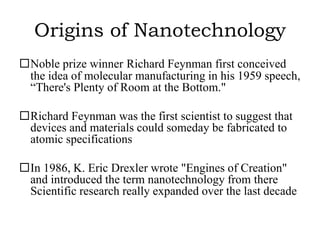 Nano technology ppt | PPTX