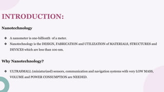 Nanotechnology ppt.pptx | Chemistry | Science