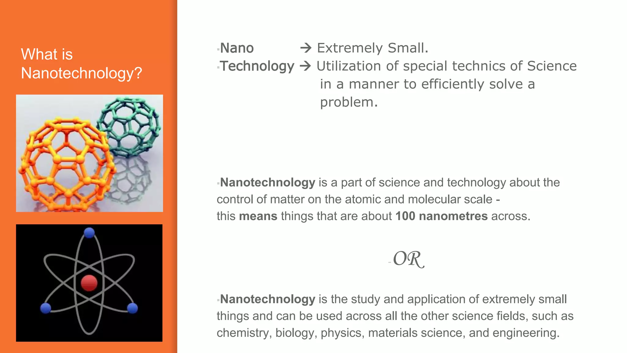 Introduction to Nanotechnology | PPTX
