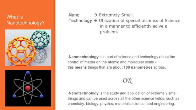 Introduction to Nanotechnology | PPTX | Physics | Science