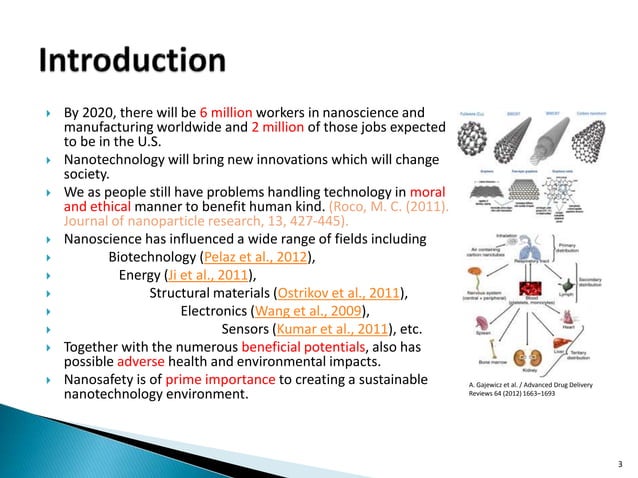 Nanotechnology – safety concerns | PPTX