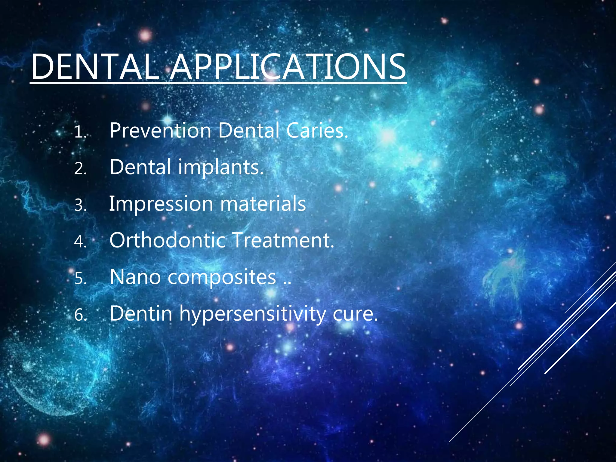 Nanotechnology in dentistry | PPTX