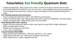 presentation on how nanotechnology helps to increase efficiency in ...