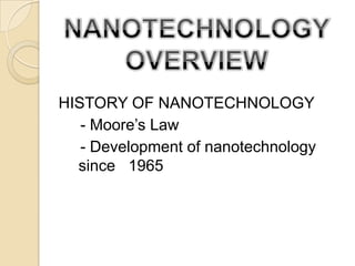 Nanotechnology | PPT