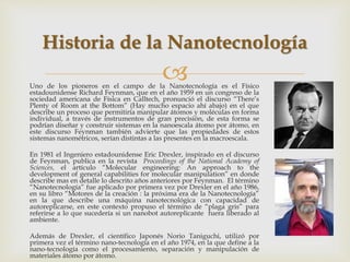 Nanotecnologia | PPTX