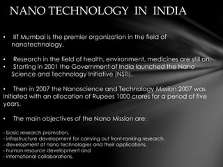 Nano tecnology | PPTX