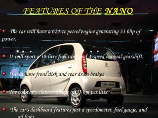 Nano the people’s car | PPT
