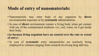 Nanotoxicity | PPTX