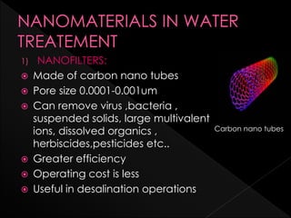 Nano water technology | PPTX | Science