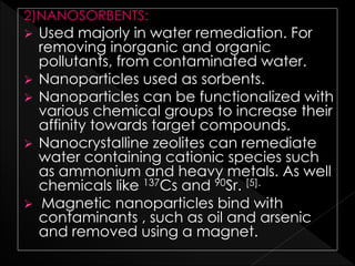 Nano water technology | PPTX