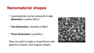 Green Synthesis of Nanoparticles and their Characterization | PPTX