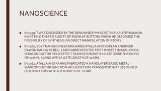 Nano world group3 | PPTX