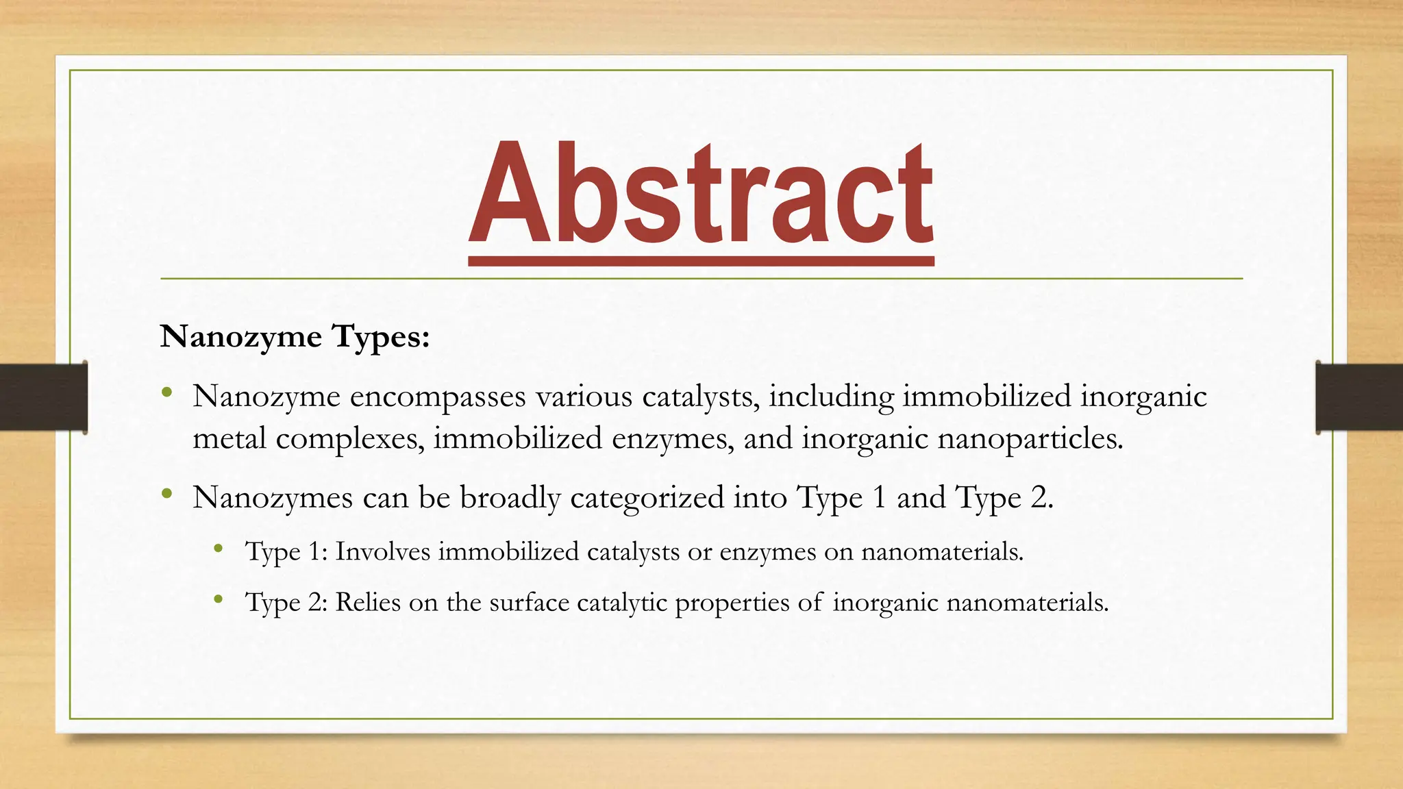 Nanozymes Unveiled by manoj kumar ..pptx