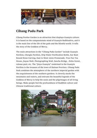 Nanshan cultural tourism zone | PDF