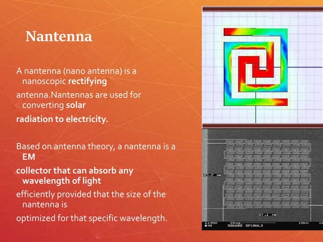 Nantennas/Nano antenna | PPTX