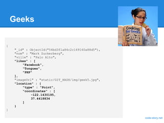 MongoDB Aggregation Framework in action ! | PPT | Free Download
