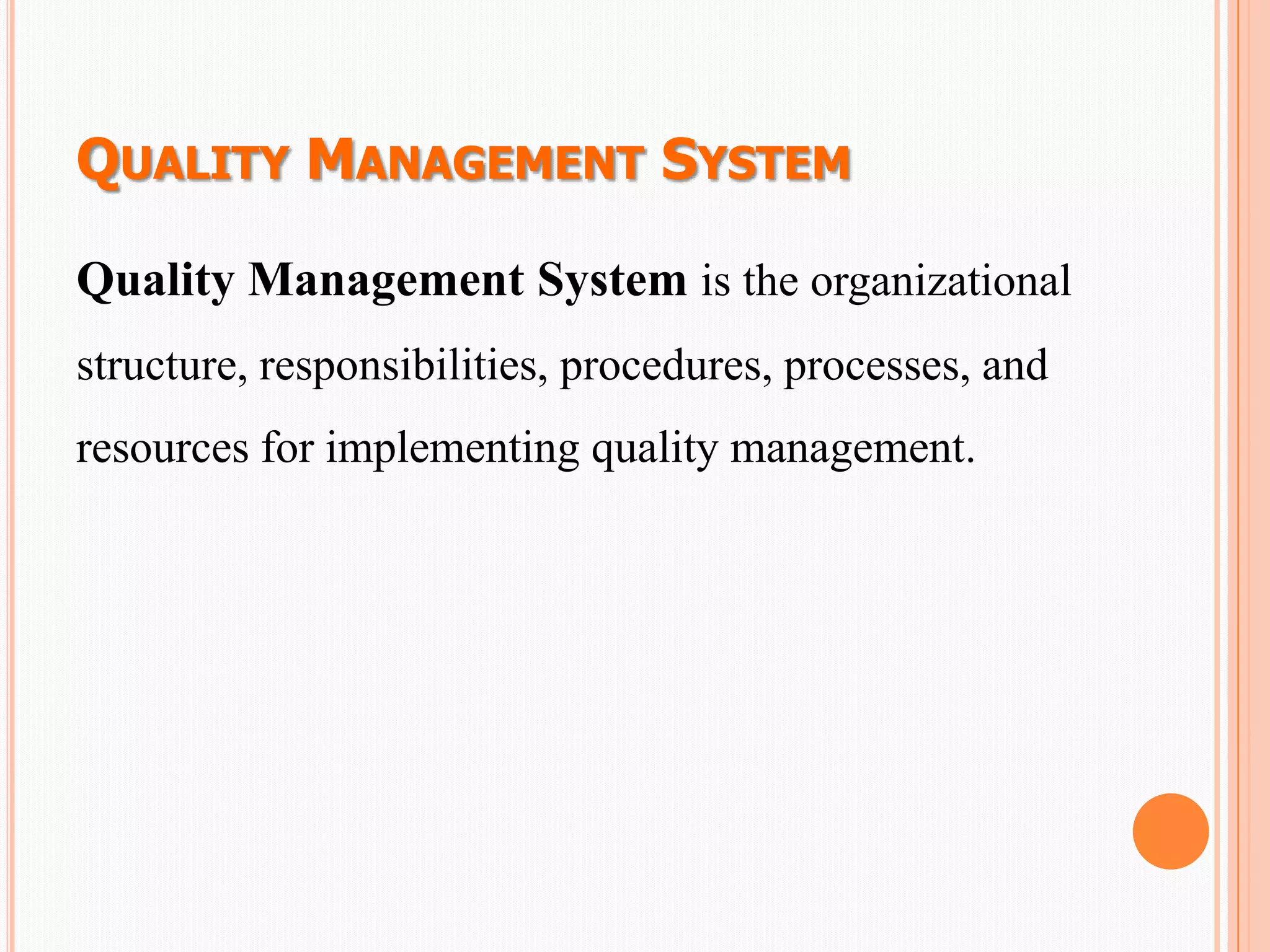 1. STUDY ON QUALITY ASSURANCE AND QUALITY CONTROL MANAGEMENT SYSTEM IN ...