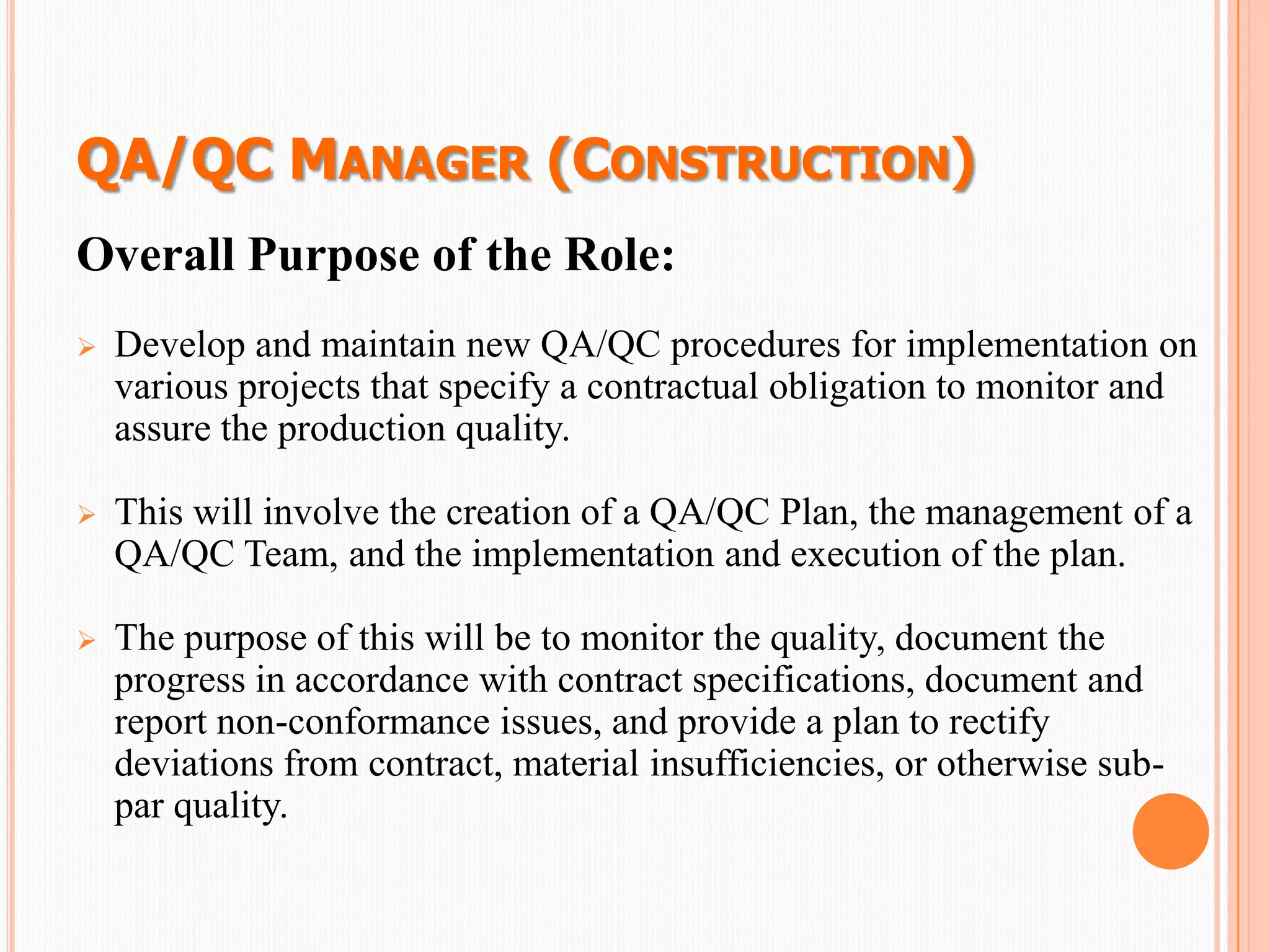 1. STUDY ON QUALITY ASSURANCE AND QUALITY CONTROL MANAGEMENT SYSTEM IN ...