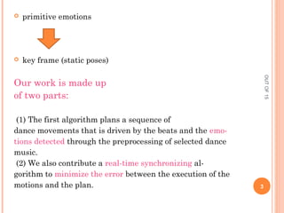 Autonomous Robot Dancing | PPT