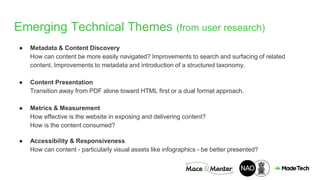 NAO Technical Discovery ITT National Audit Office | PPTX
