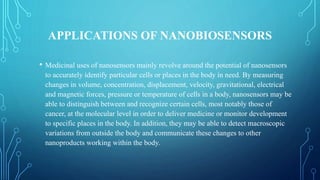 Naosensors ppt | PPT