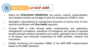 Global and National Action Plan on Anti-Microbial Resistance | PPTX
