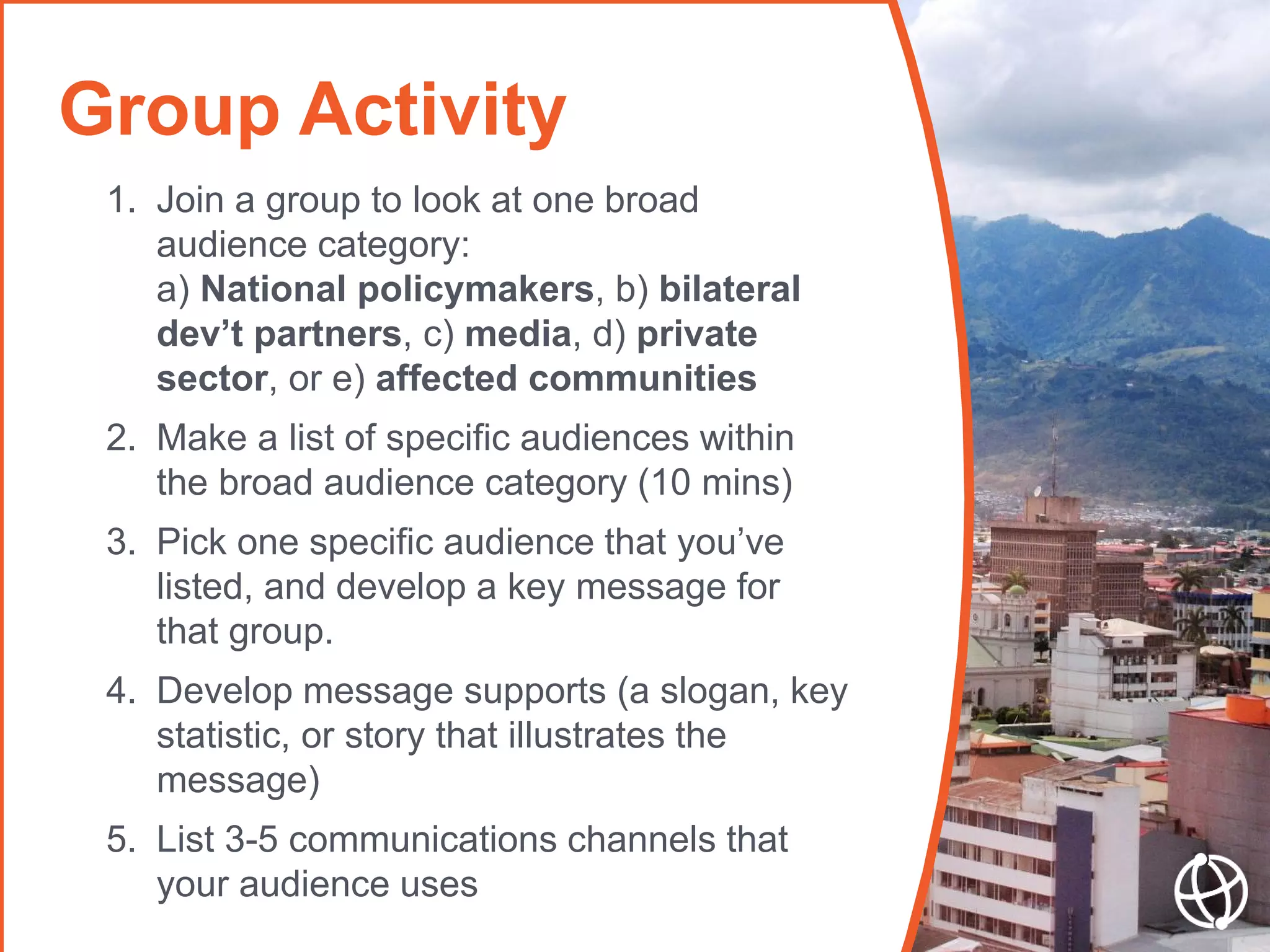 Communications strategies for NAPs | PDF