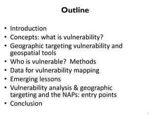 Vulnerable Groups and Communities in The Context of Adaptation and ...