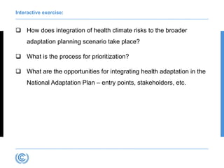 Integrative Framework for NAPs and SDGs (NAP-SDG iFrame) | PDF