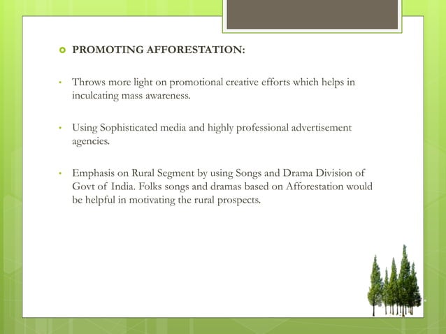 AFFORESTATION AND NATIONAL AFFORESTATION PROGRAMME AND ACT - 2016 ...