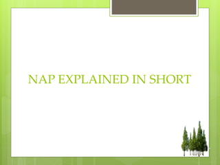 AFFORESTATION AND NATIONAL AFFORESTATION PROGRAMME AND ACT - 2016 ...