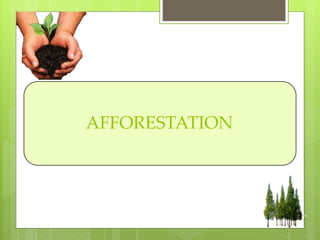 AFFORESTATION AND NATIONAL AFFORESTATION PROGRAMME AND ACT - 2016 | PPTX