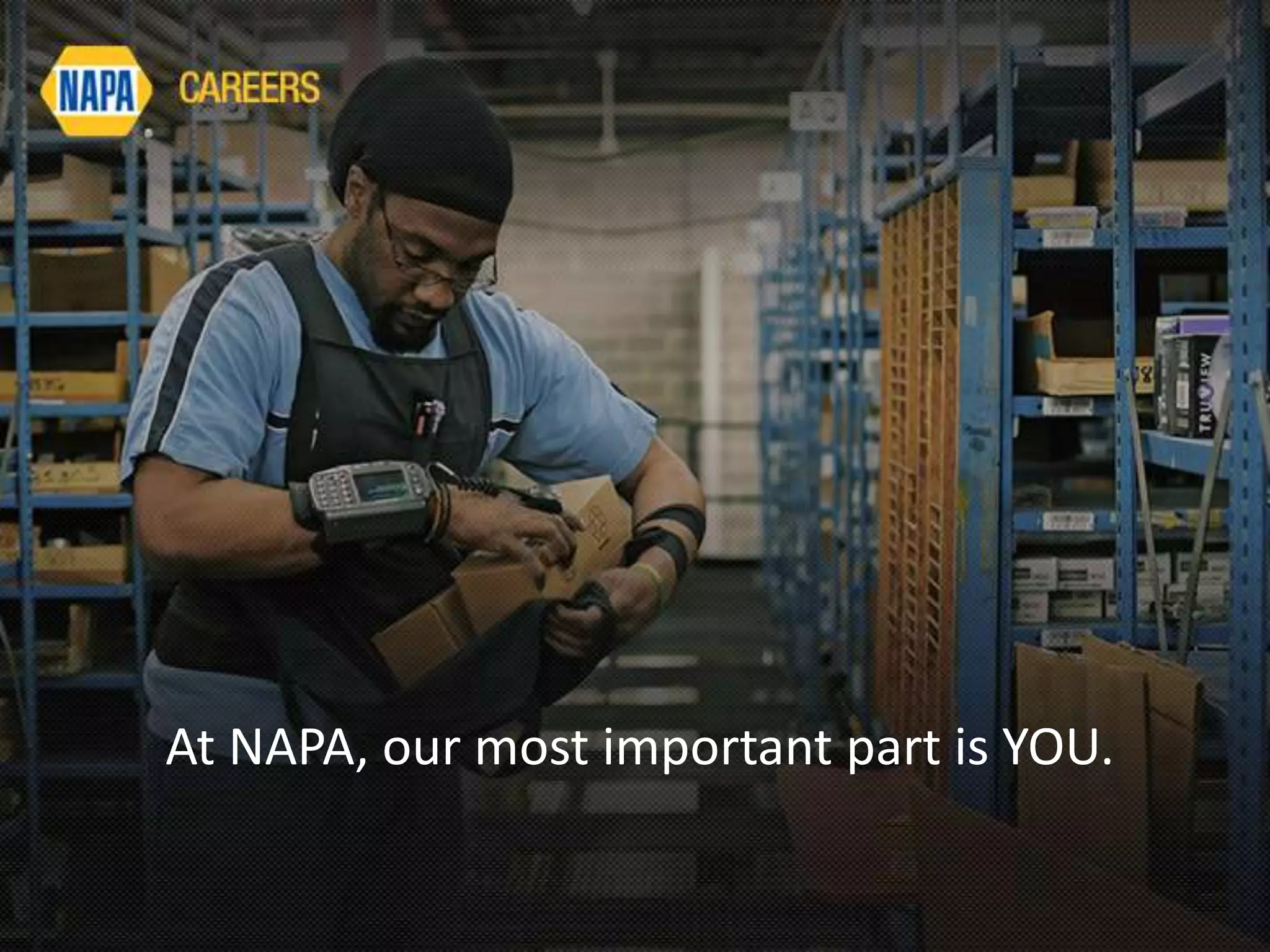 NAPA Careers Overview | PPT