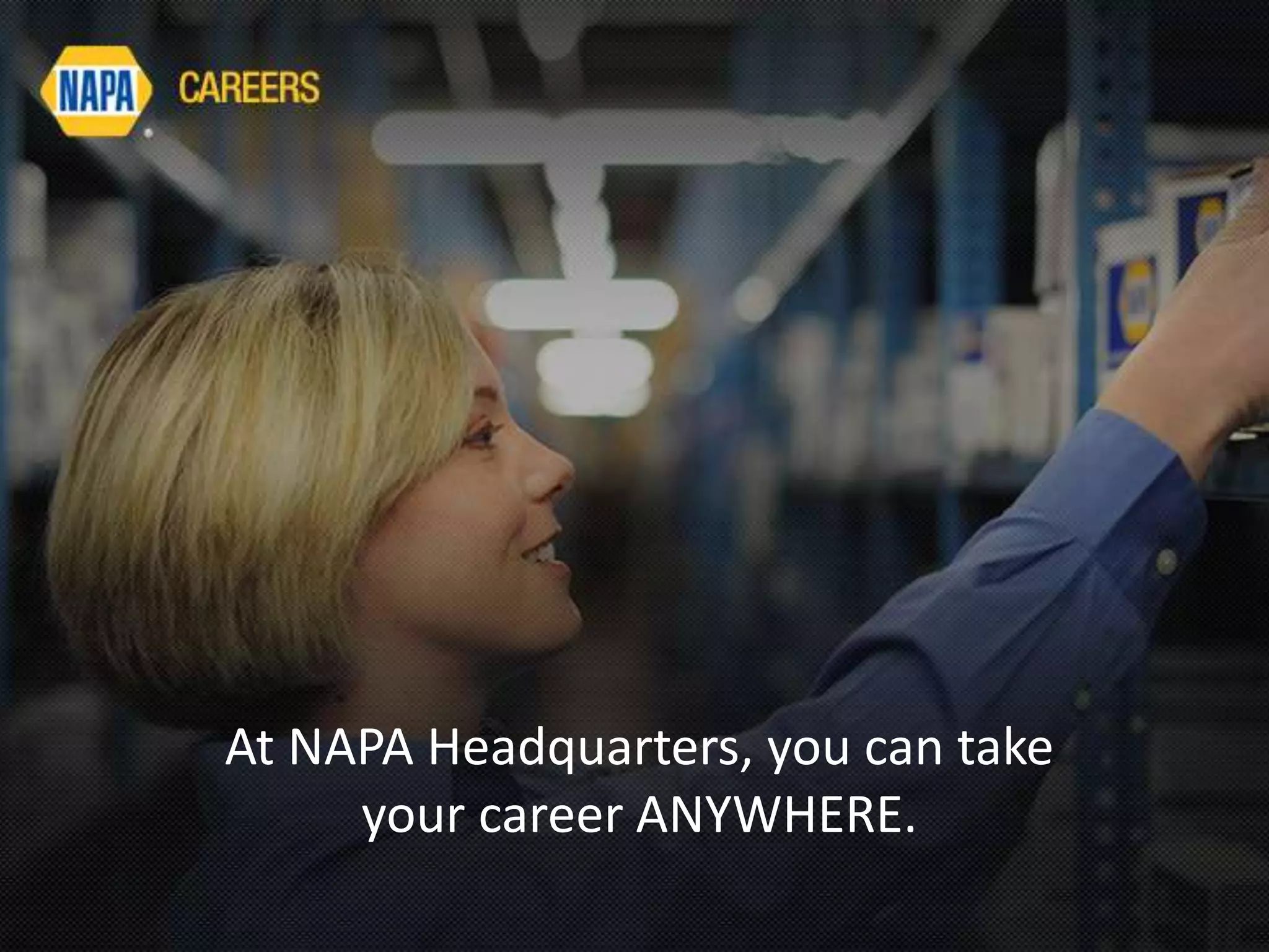 NAPA Careers Overview | PPT
