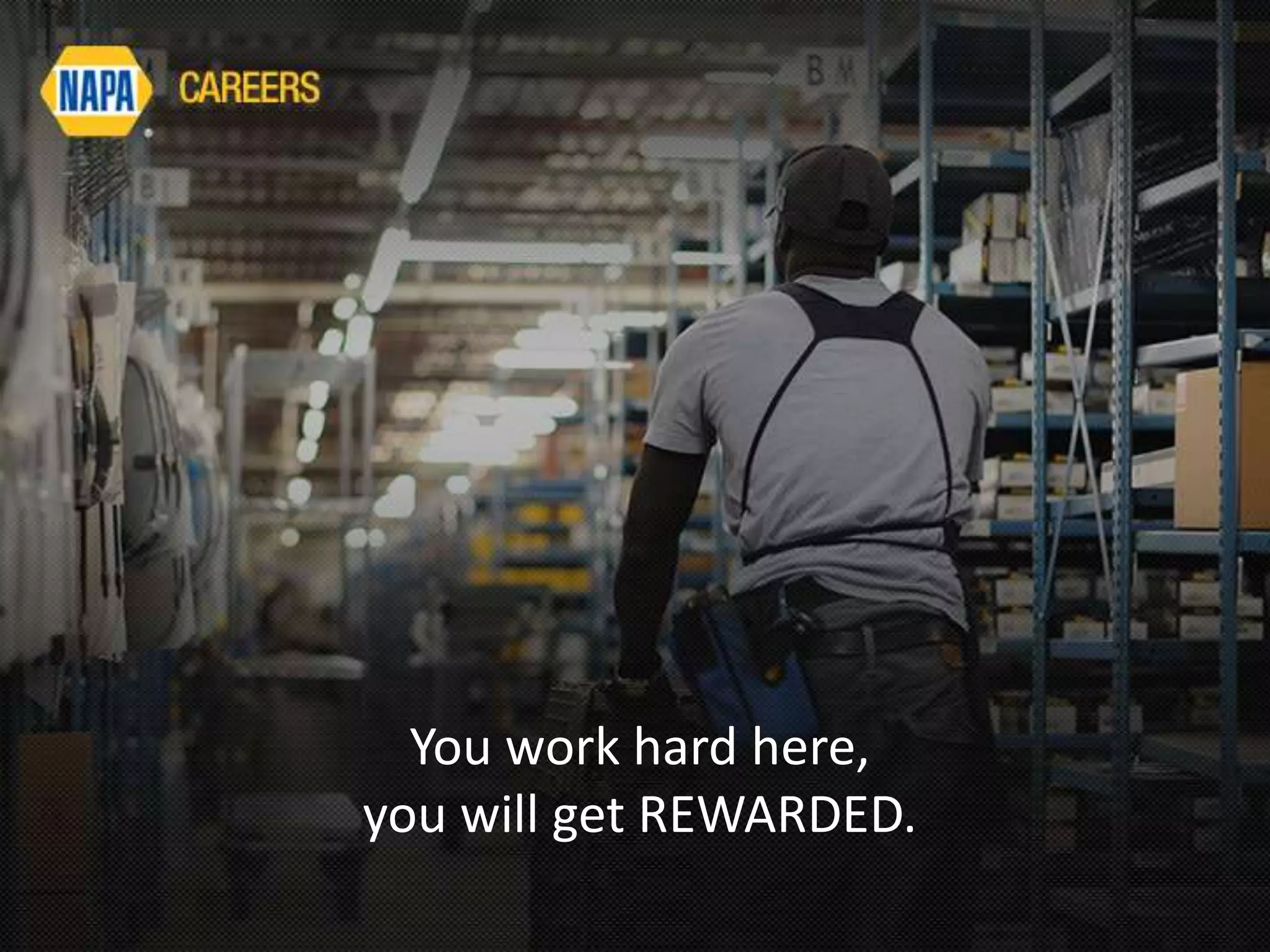 NAPA Careers Overview | PPT