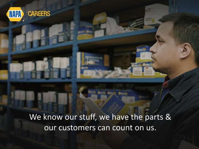 NAPA Careers Overview | PPT