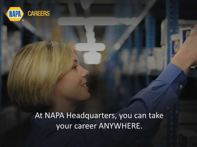 NAPA Careers Overview | PPT
