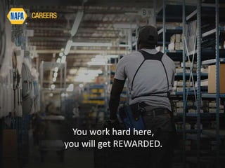 NAPA Careers Overview | PPT