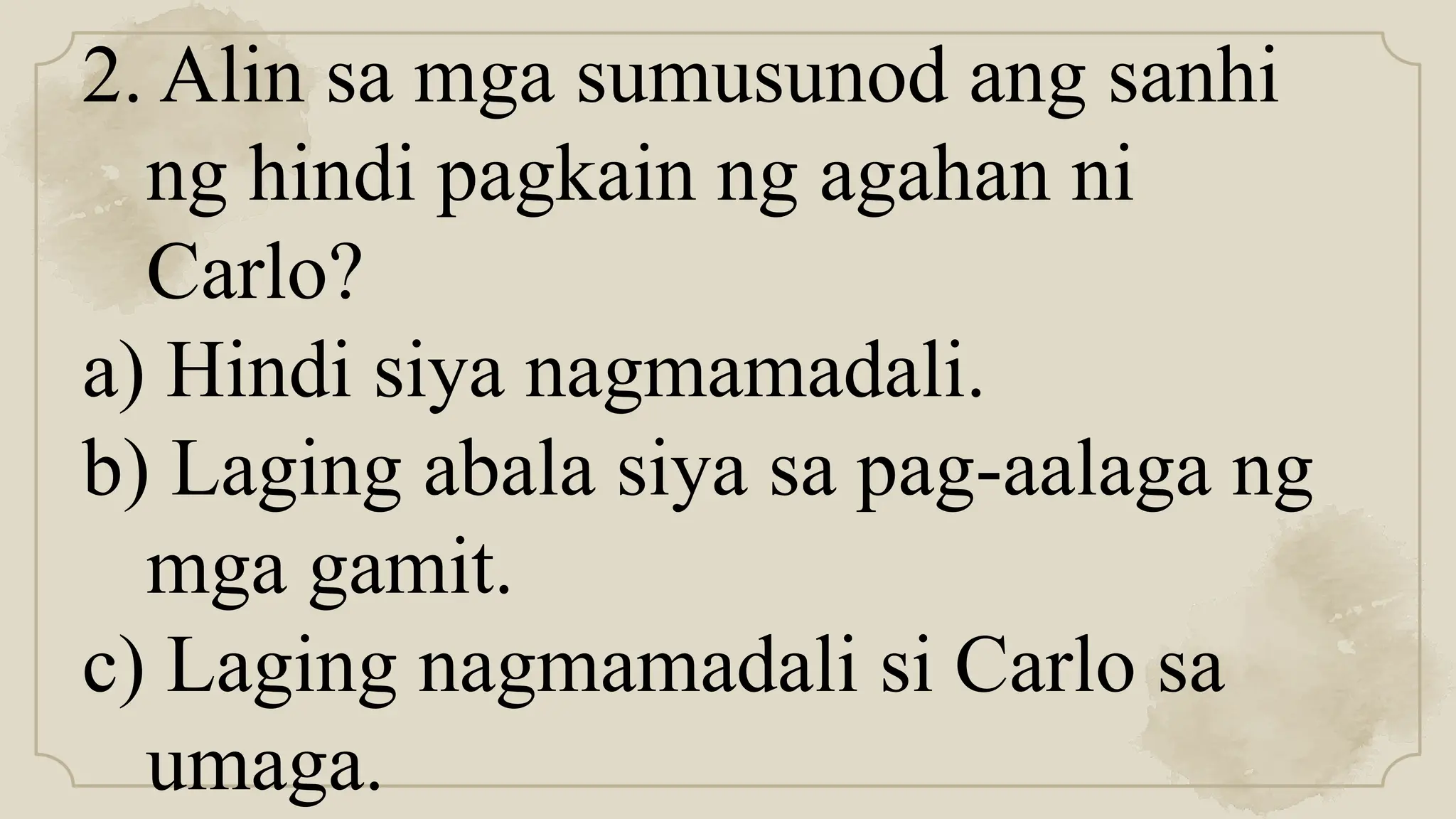 Napag-uugnay ang sanhi at bunga ng mga pangyayari.pptx