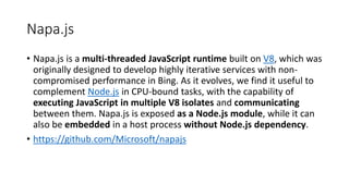 Introduction to Napa.js
