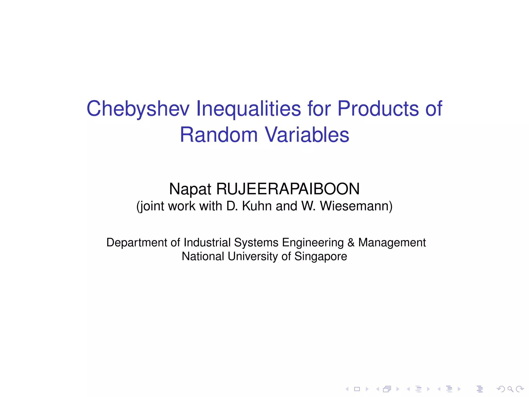 Chebyshev Inequality | PDF