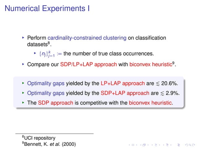 Conic Clustering Ppt Free Download