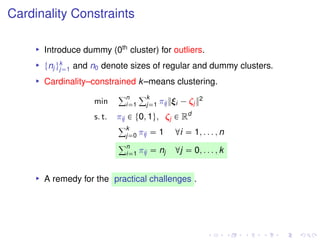 Conic Clustering | PPT