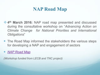 National Adaptation Plan (NAPs) Bhutan | PDF | Business | Business and ...