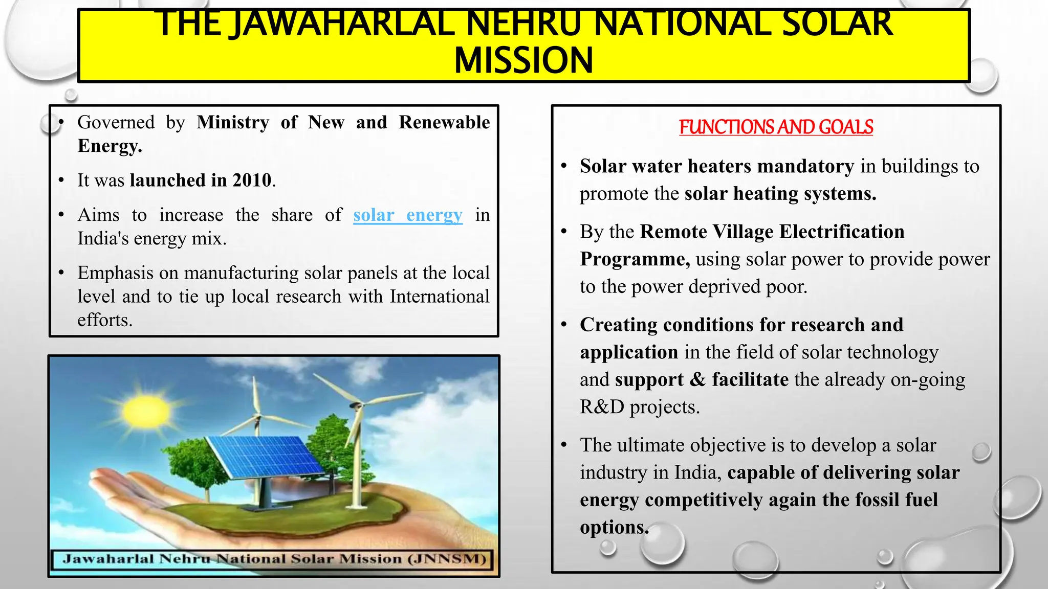 Presentation on "National Action Plan on Climate Change" | PPTX