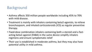 FABA/ICS as S.O.S. in Mild Asthma | PPTX