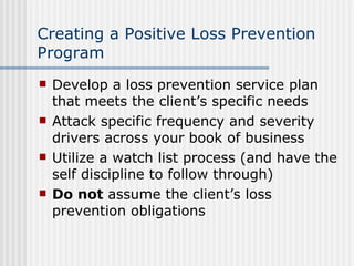 Napeo Loss Prevention Presentation | PPT | Human Resources | Business