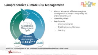 Session 3B Climate Risk Management | PDF