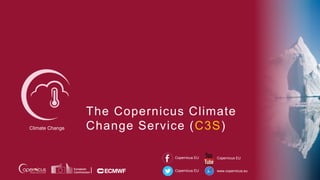 Session 2.3 Copernicus climate data store | PDF