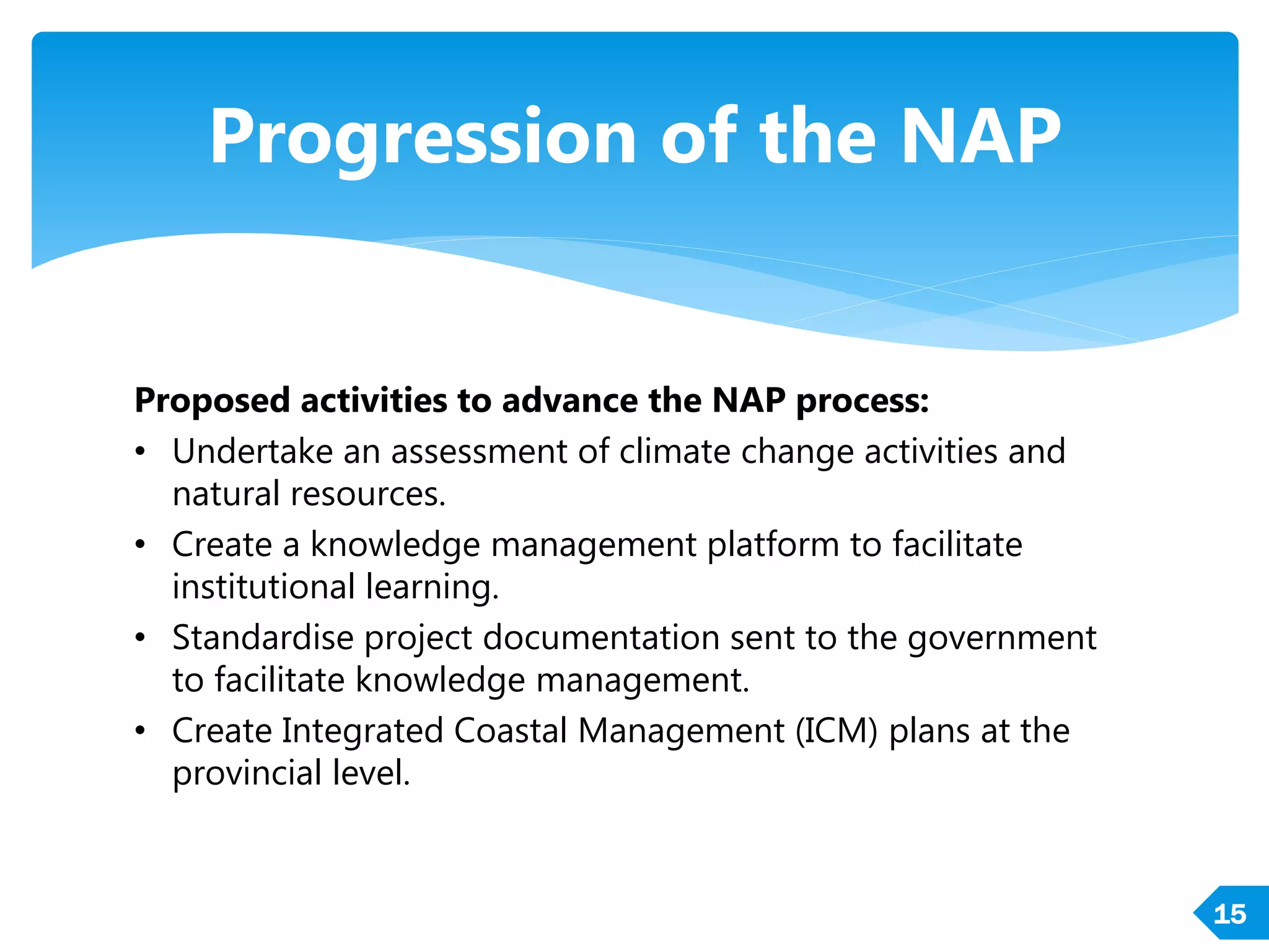 Fiji's National Adaptation Plan Framework | PPTX